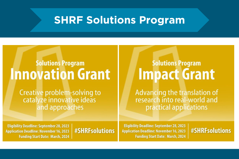 SHRF 2023-2024 Solutions Program Launches! | Lung Saskatchewan